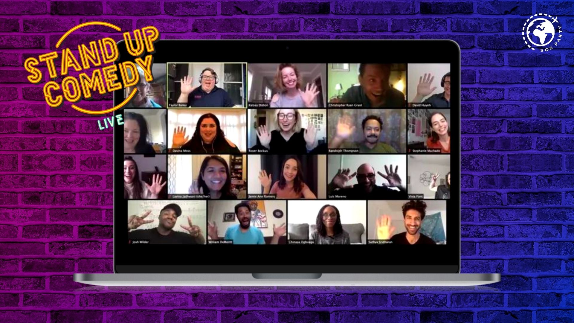Virtual Stand-up Comedy Shows & Comedians Events for Corporate employees