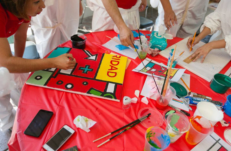 The Big Picture - Creative Team Building Painting Activity for Office
