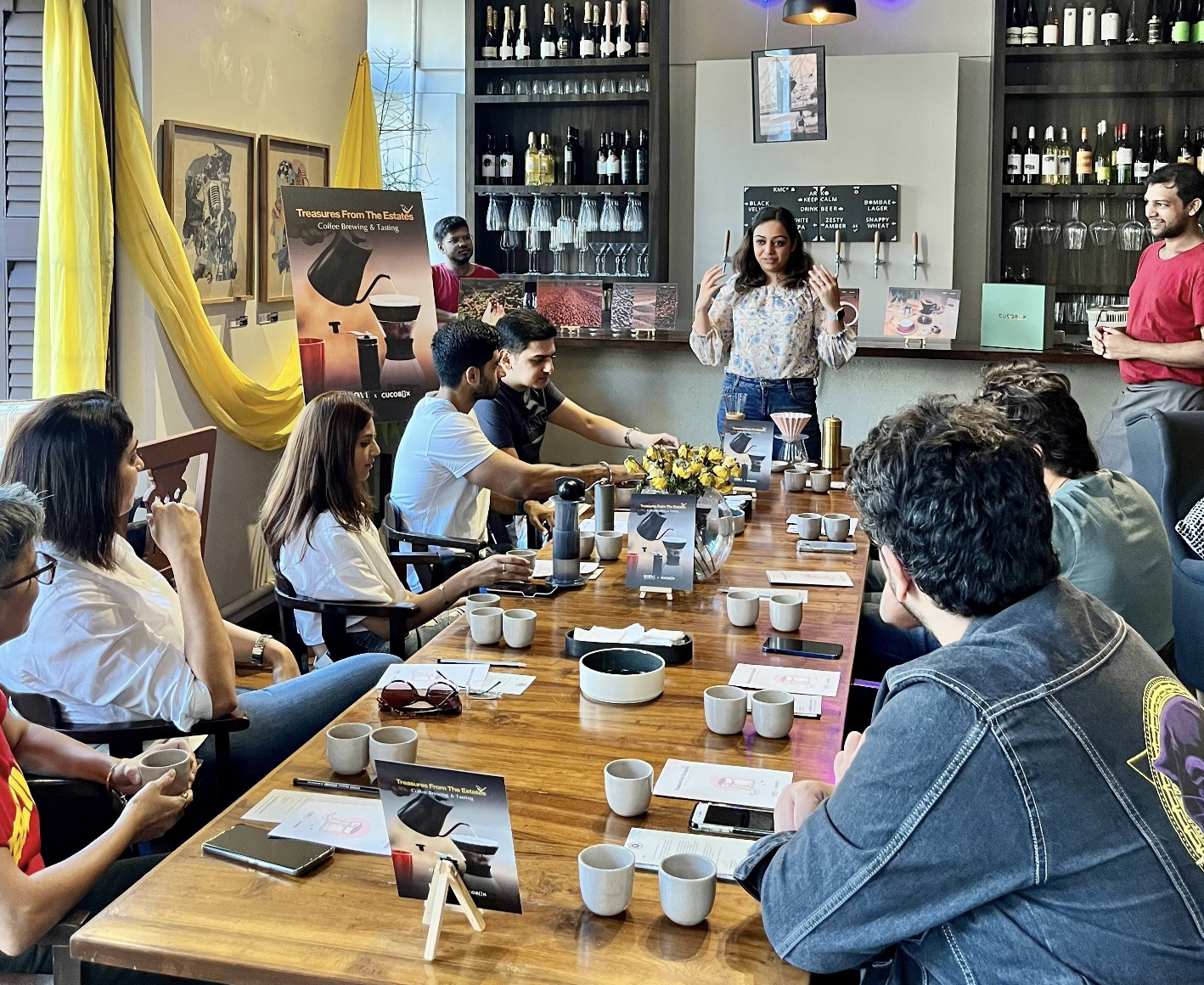 DIY Brew & Bond Coffee Team Building Workshop For Corporates