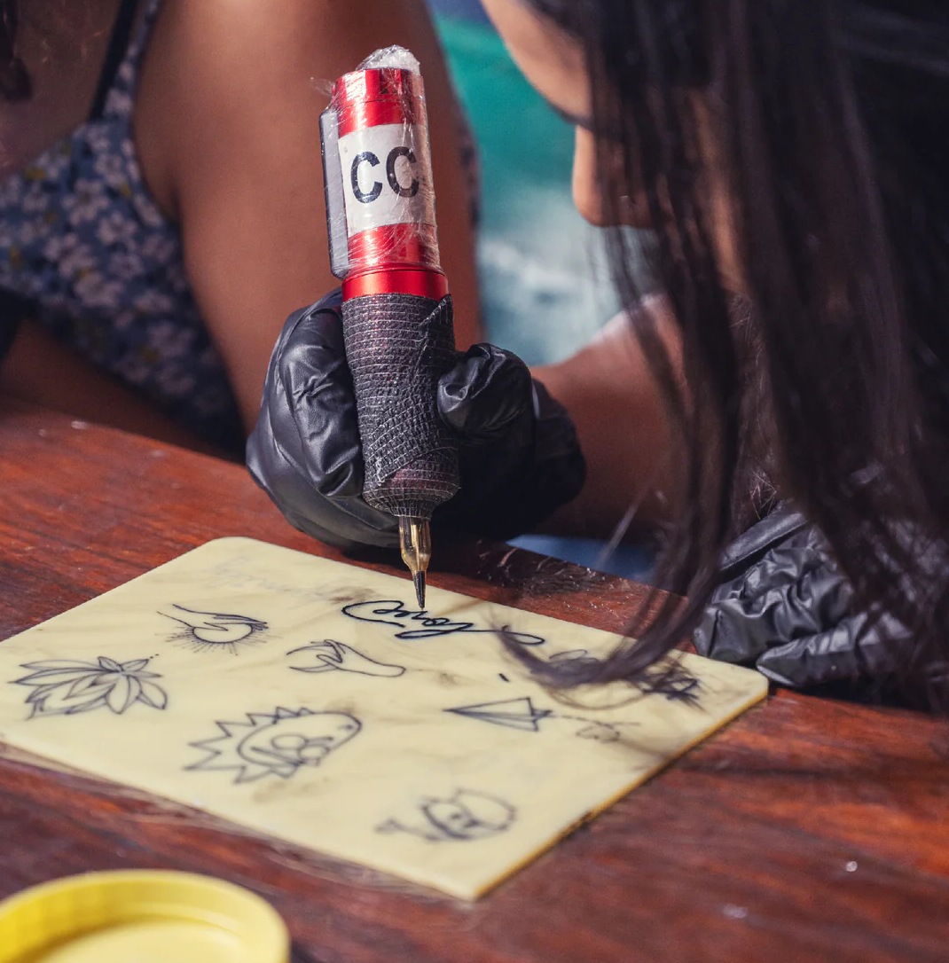 DIY Inked Tattoo Design Team Building Workshop For Corporates