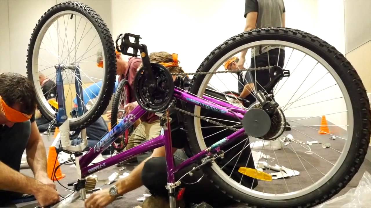 Build a Bicycle - CSR Team Building Activity for Corporate Employees