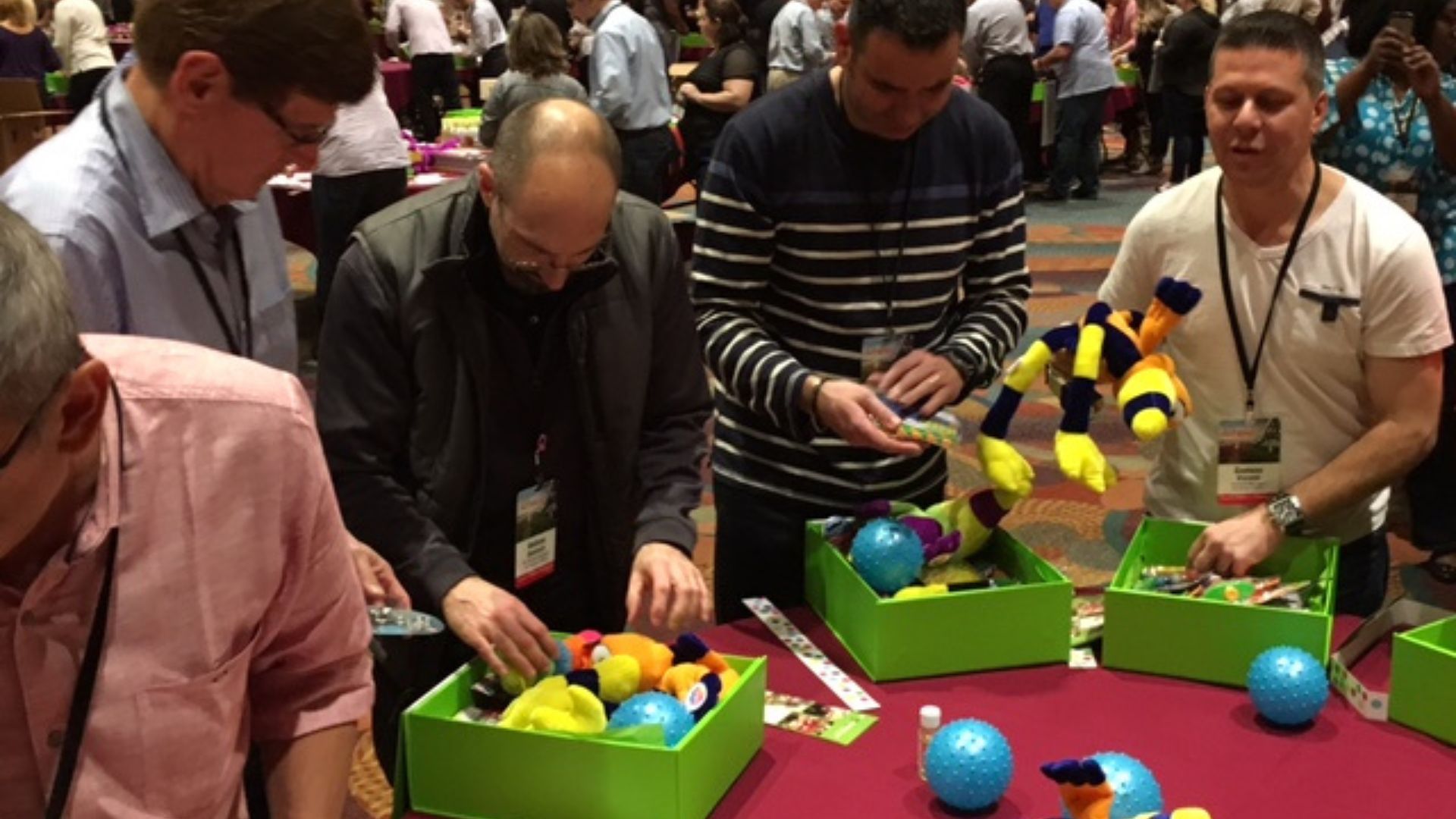 Toy Factory CSR Charity Event: Creating Smiles. Team Building Workshop