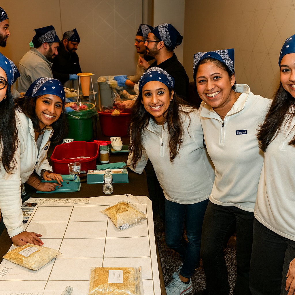 Food Donation CSR Team Building Activity | Healthy Plate Mission by SOS ...